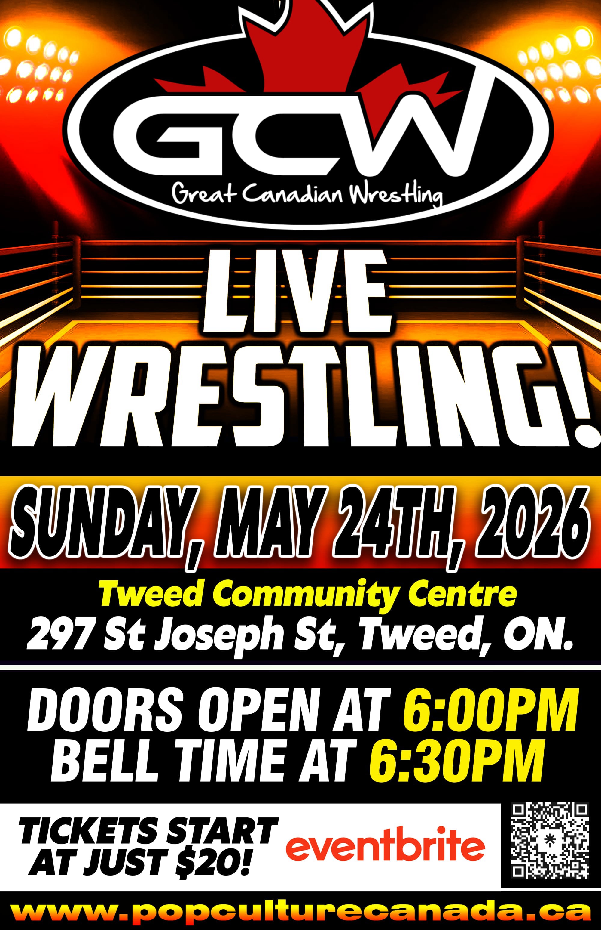 GCW | Great Canadian Wrestling Official Website | News, Events and ...